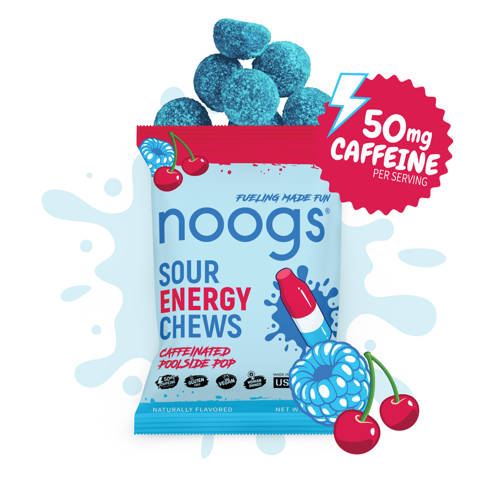 Caffeinated Poolside Pop Sour Energy Chews – Noogs